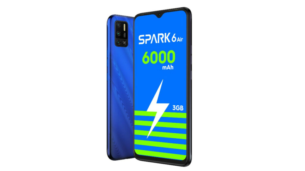 TECNO rolls out SPARK 6 Air 3GB version in Indian | TechFocus24
