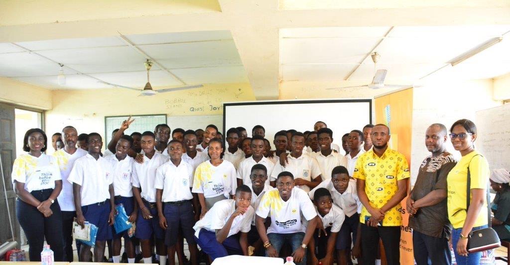 MTN Ghana marks Africa Safe Internet Day with Osu Presec students ...