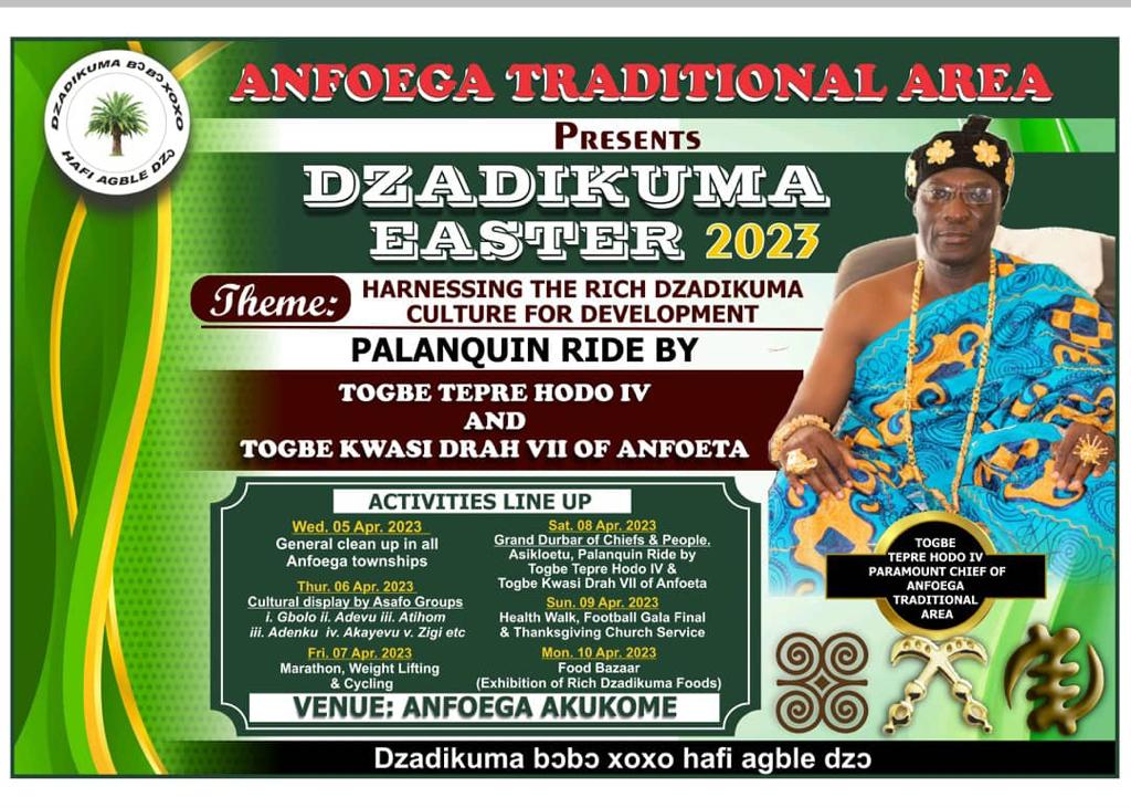 Anfoega Dzadikuma Easter 2023 Activities Unveiled | TechFocus24