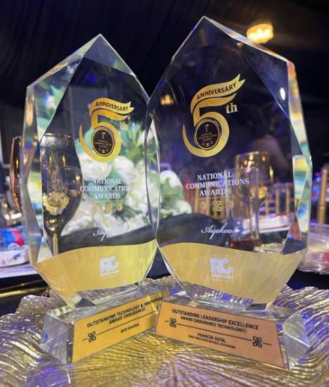 aYo Ghana, CEO win laurels at National Communication Awards | TechFocus24
