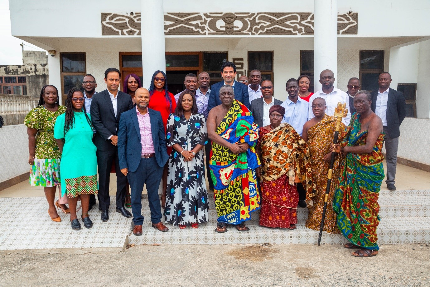 Telecel Ghana bosses visit Essikado Traditional Council | TechFocus24